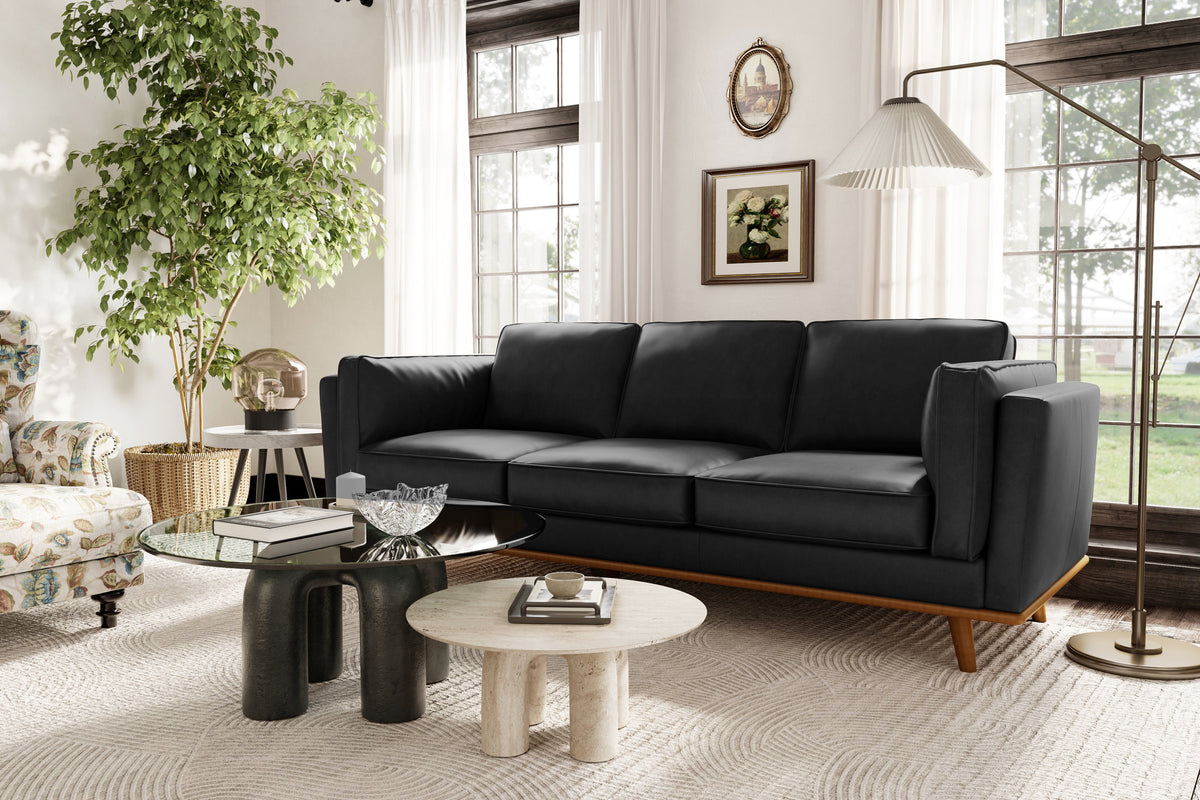 Black sofa couch store