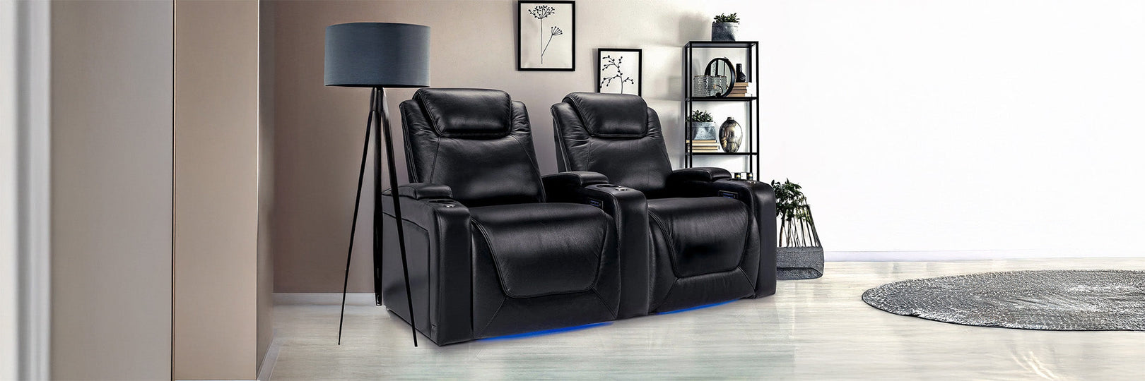 Valencia Big & Tall Series | Extra Wide Home Theater Seating Chairs