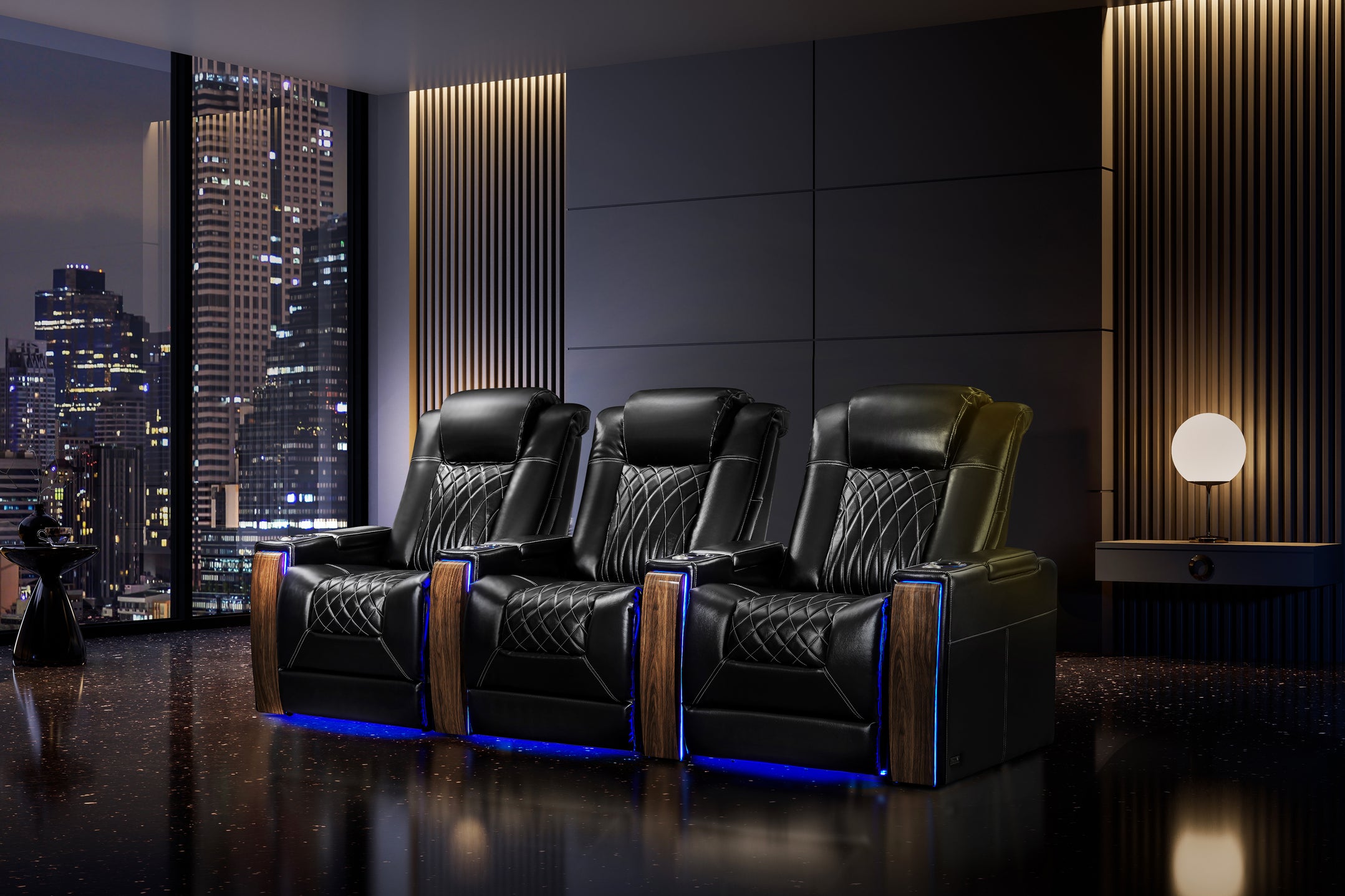 Tuscany Heat & Massage Seats Home Theater Seats Recliner – Valencia ...