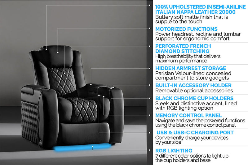 Tuscany Ultimate Edition: The Best Home Theater Chairs Out There