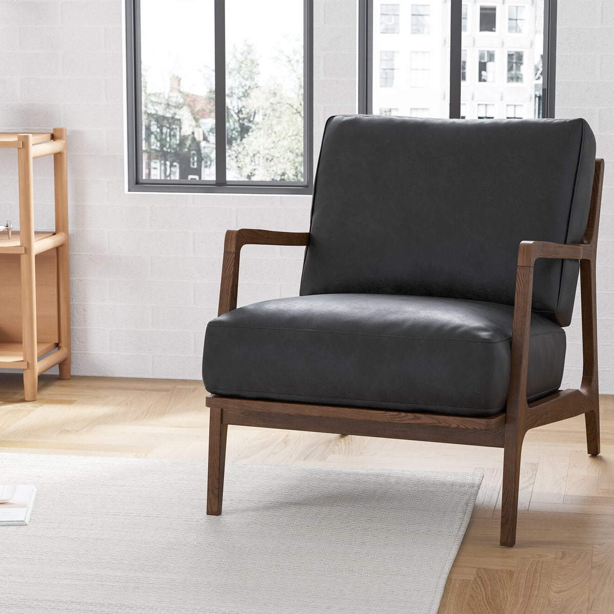Ella Leather Accent Chair – Valencia Theater Seating