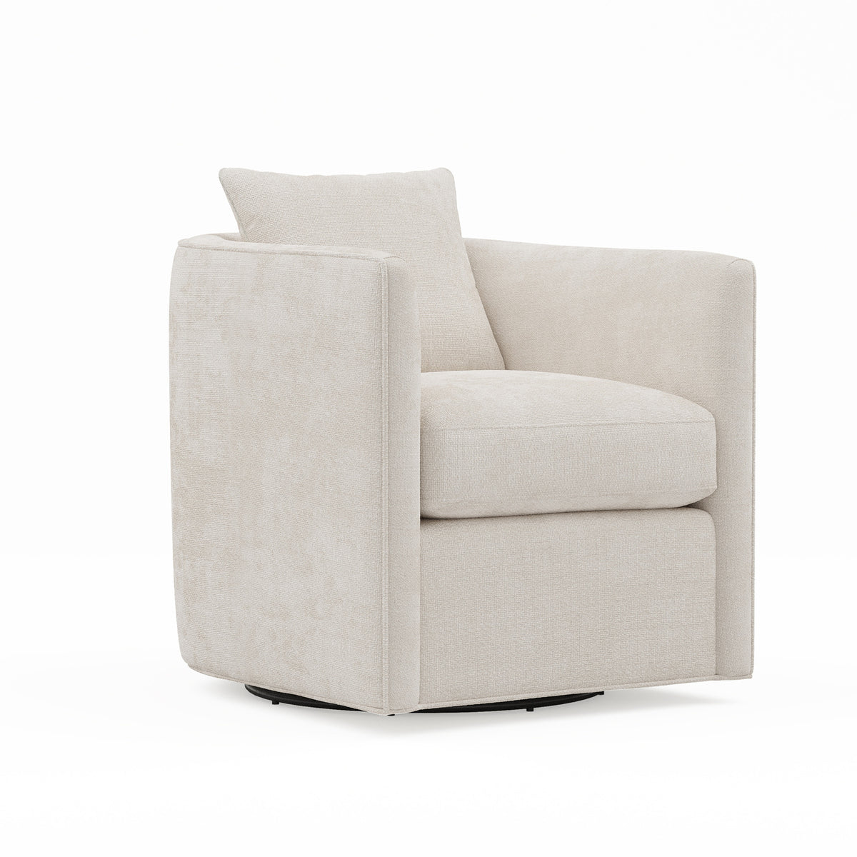 Riley Fabric Swivel Chair