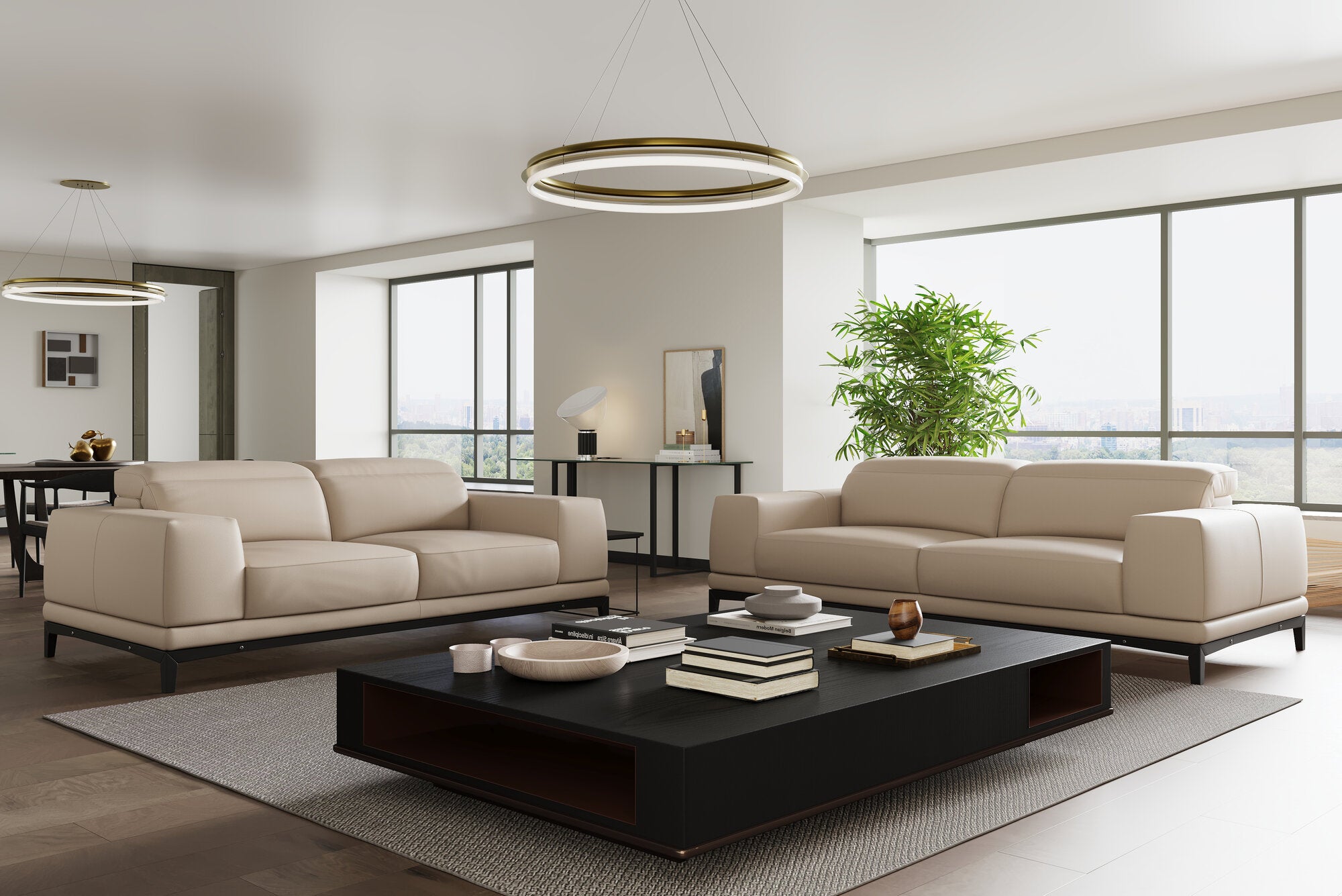 Valencia Valletta Leather Sofa – Italian Nappa 11000 & Adjustable Headrests